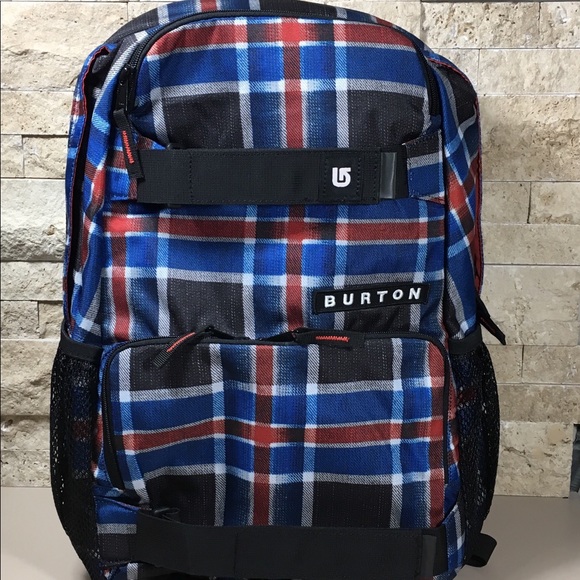 Burton | Bags | Burton Backpack Book Bag Treble Yell Board Straps ...